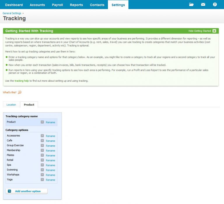 MINDBODY Revenue Tracking Categories In Xero QSSConnect MINDBODY Revenue Tracking Categories In Xero QSSConnect